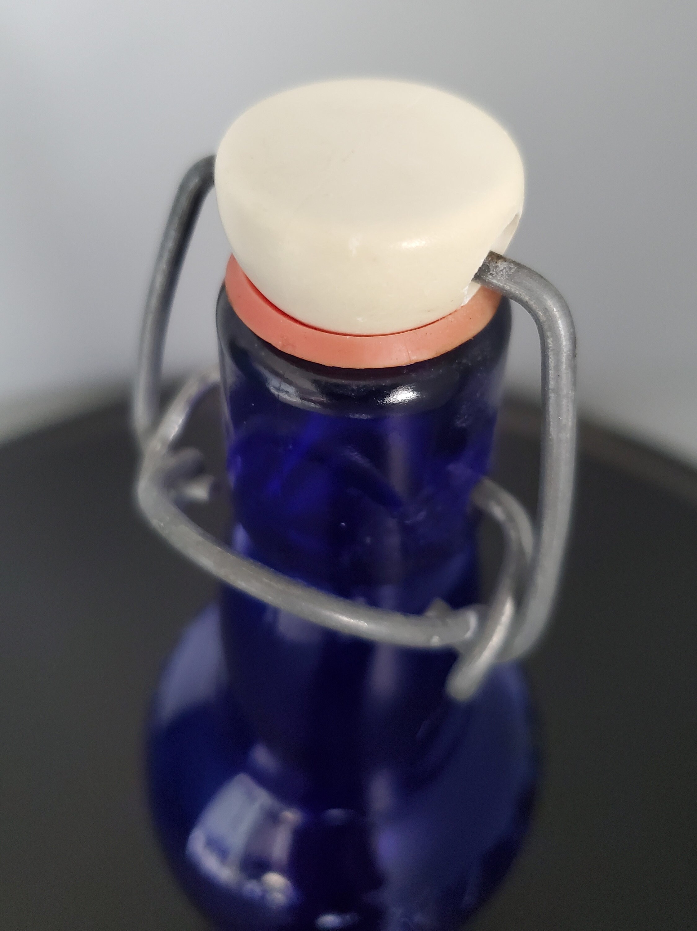 Vintage Cobalt Blue EZ Cap Floral Bottle - Etsy