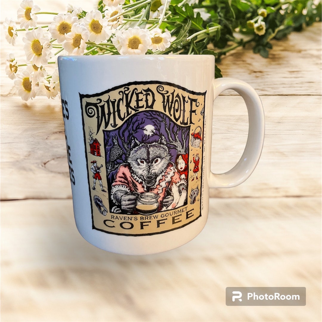 Wicked Wolf Coffee Mug, FREE SHIPPING - Etsy