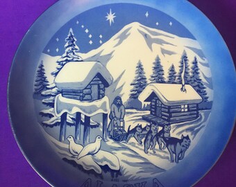 Alaska Souvenir Plate - Etsy