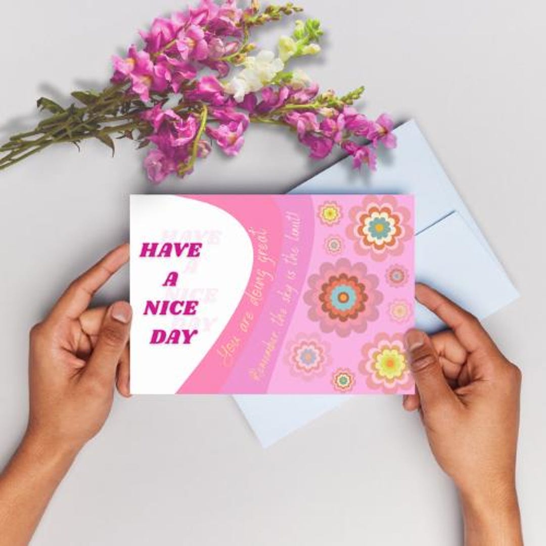 Printable Have a Nice Day Card - Etsy