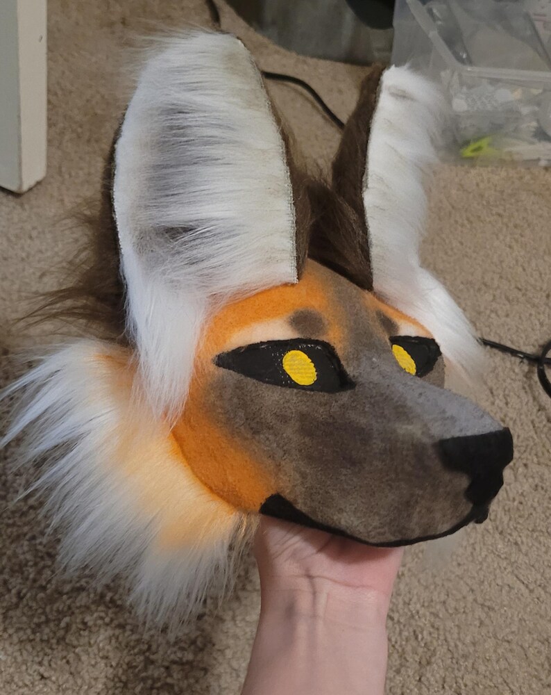 Maned Wolf Mask - Etsy