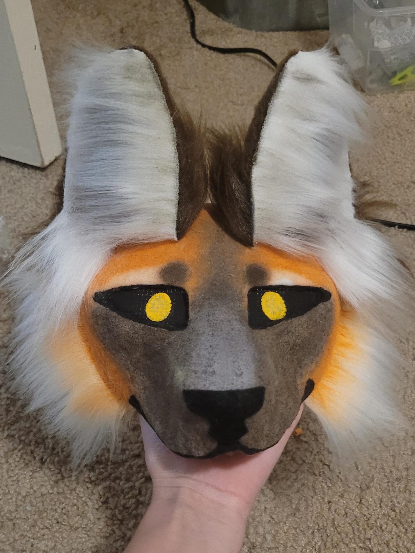 Maned Wolf Mask - Etsy