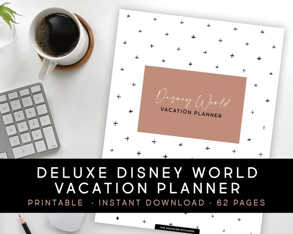 Deluxe WDW Vacation Planner printable digital Download - Etsy