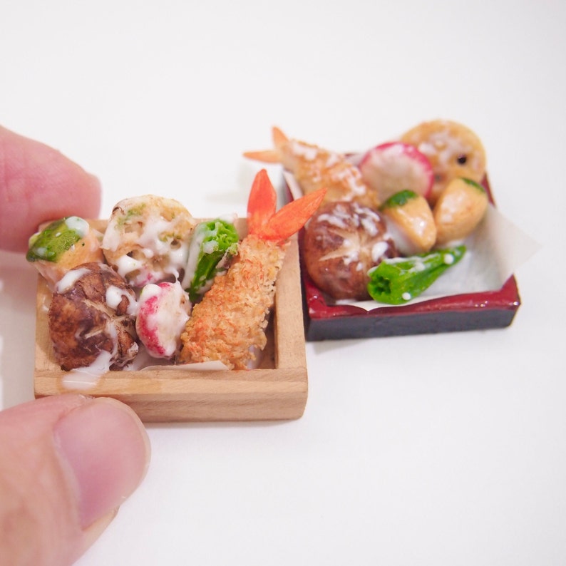 Dollhouse Japanese Miniature Food Set - Etsy