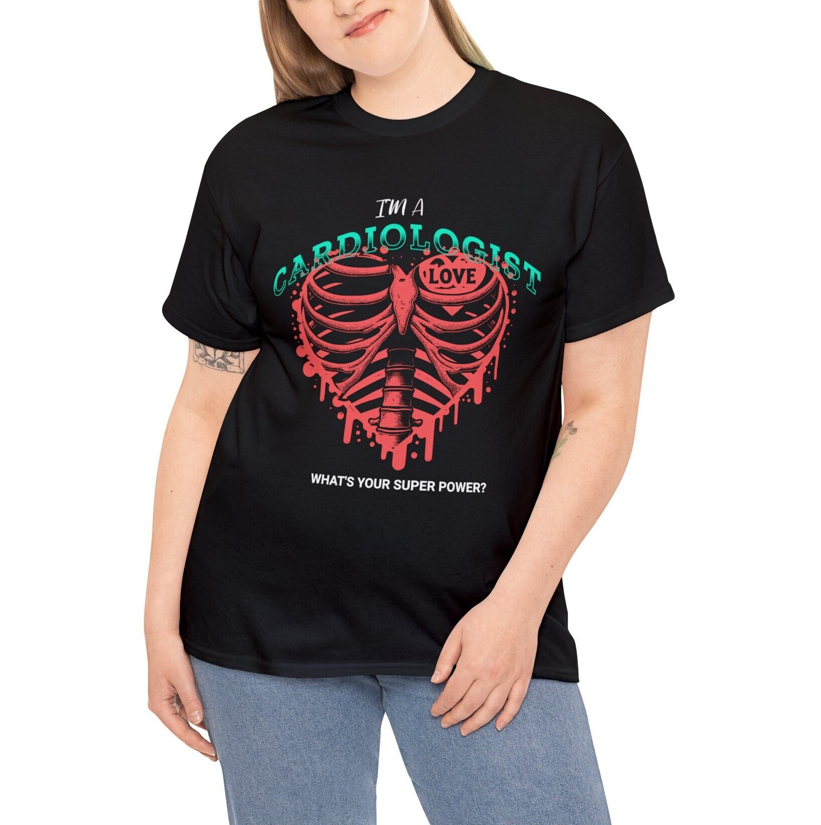 Cardiologist Tee Doctor Shirt Super Power Clothing - Etsy