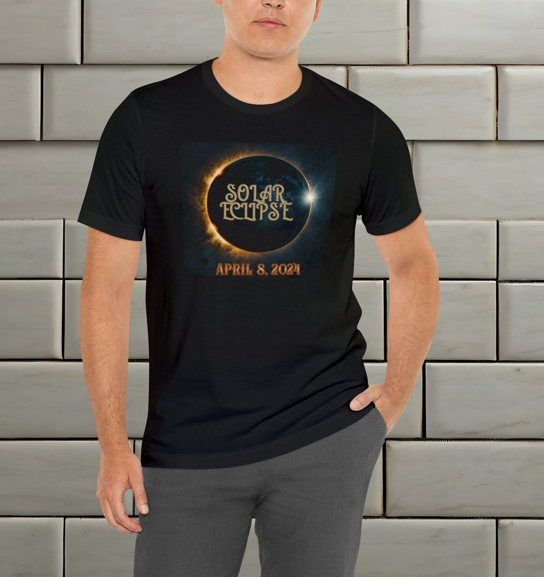 Total Solar Eclipse, Solar Eclipse 2024, Eclipse viewing shirt, USA ...