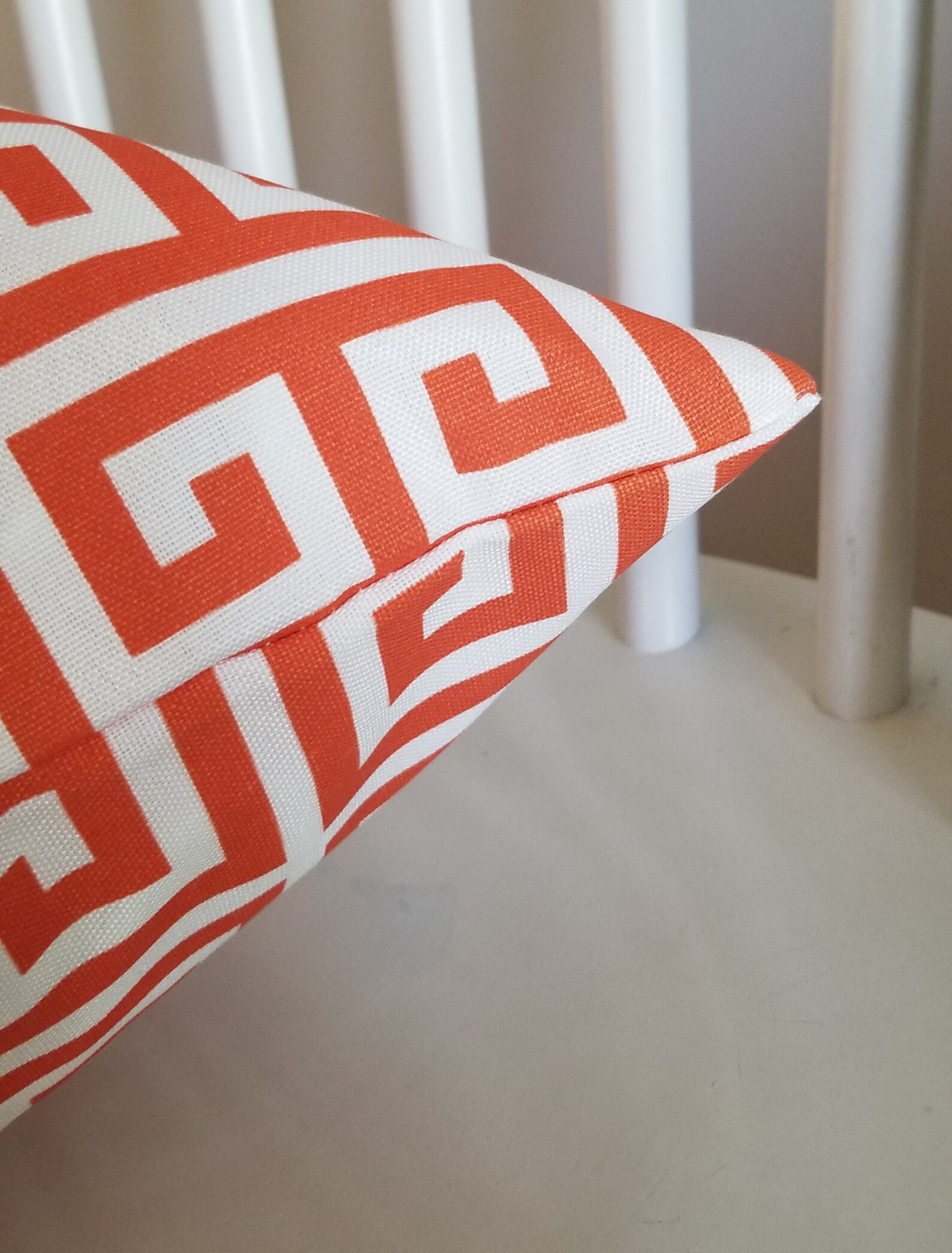Greek Key Print Indoor Outdoor Decorative Pillow Cover - Etsy