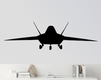 Fighter Jet Decal - Etsy