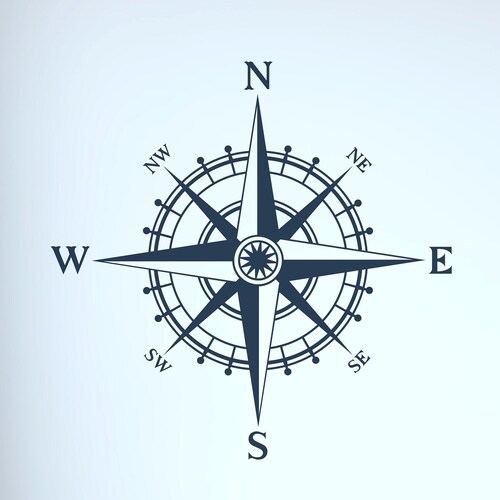 Sailboat coastal nautical wallpaper printed with non-toxic | Etsy