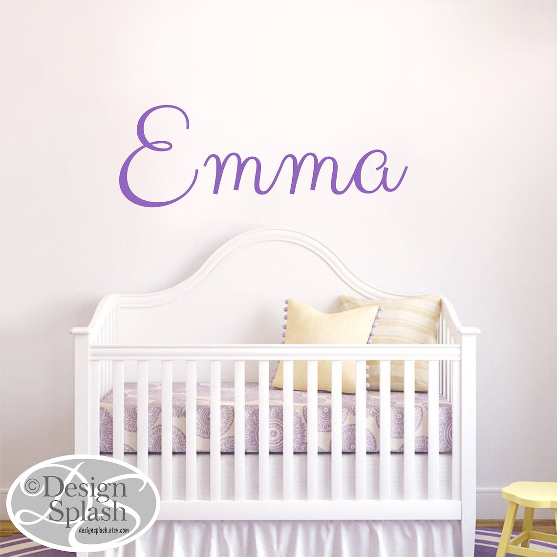 Personalized Custom Girl's Name Wall Decal Teen Tweens or - Etsy