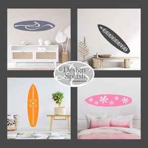 Surfboard Decal, 60 Boards to Choose From, Surfing Sticker, Beach Decor ...