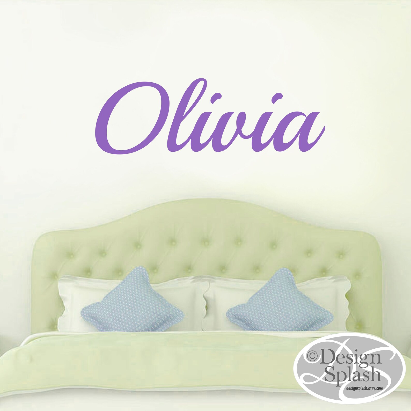 Personalized Custom Girl's Name Wall Decal Teen Tweens or - Etsy