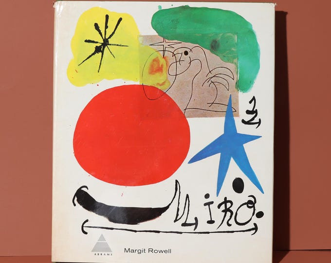 Miro Art Book, Margit Rowell Art Book, Coffee Table Book - Etsy
