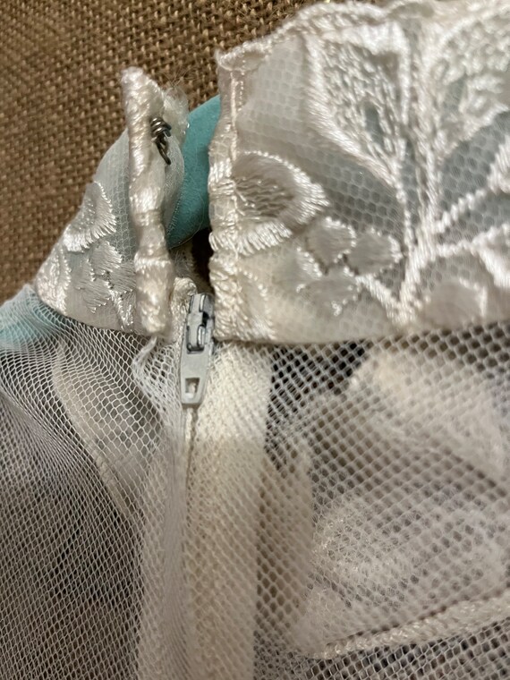 Vintage Sheer Bridal Gown Overdress - Gem