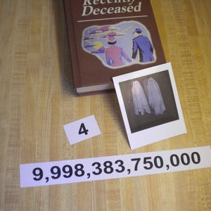 BLANK BOOK Journal - Handbook for the Recently Deceased - / Movie Prop ...