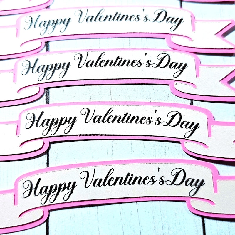 Die Cut Valentine's Day - Etsy