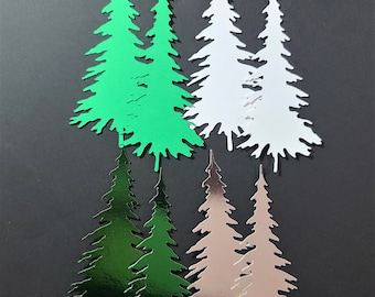 Pine Tree Die Cuts - Etsy