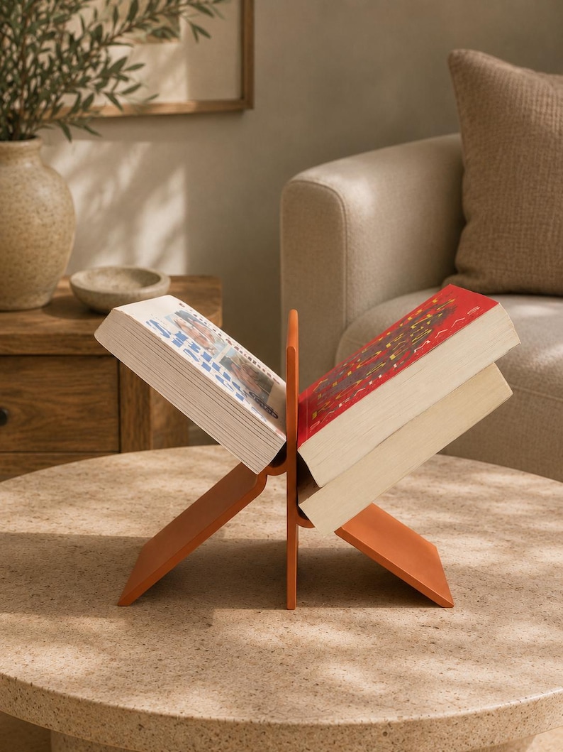 Desk Organizer, Book Stand & Tablet Holder, Bedside Organizer, Reading ...