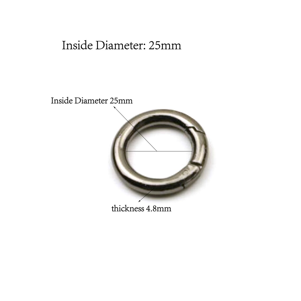 Metal O Ringsspring O Ring Clasps Spring Gate Ring Purse O - Etsy