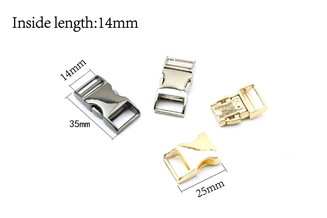 Side-release Bucklemetal Bucklesside Release Shackle Webbing | Etsy