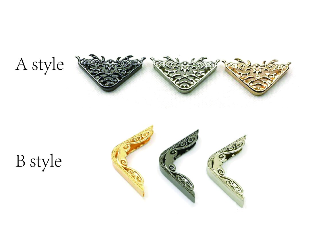 Metal Purse Corner,bag Corner Protector,bag Corner Clip,bag End Corner ...