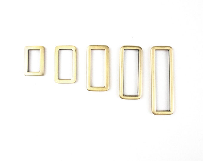 Rectangular Rings,rectangle Buckle, Purse Strap Buckle, Flat Rectangle ...