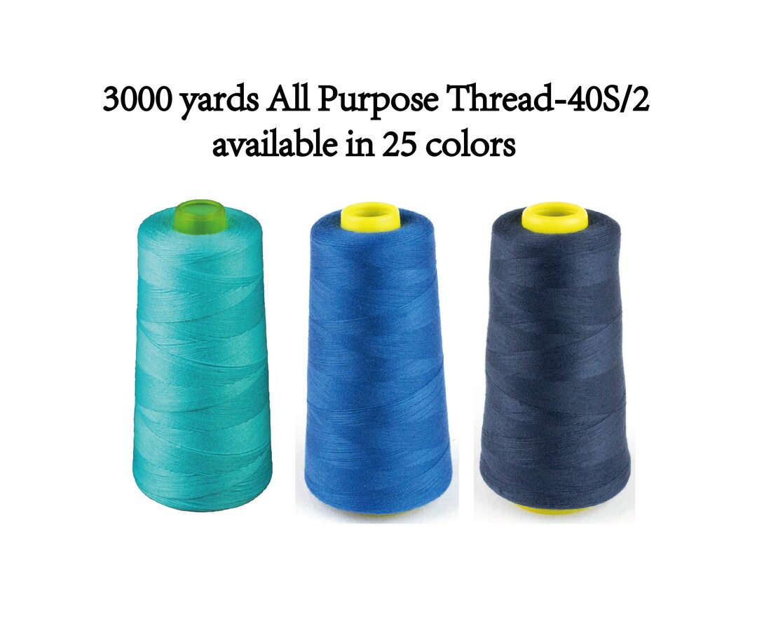 3000 Yards All Purpose Thread,sewing Machine Thread,hand Sewing Thread ...