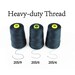 Heavy-duty Thread, Sewing Machine Thread, Leather Thread.20s/4, 20S/6 ...
