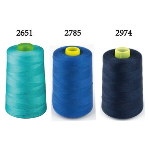 2000 Yards Jean Thread,heavy Duty Thread,top Stitch Thread,denim Thread ...