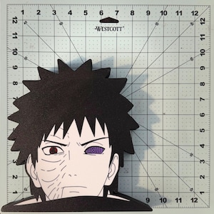Anime Wall Art, Naruto "obito Uchiha" - Etsy