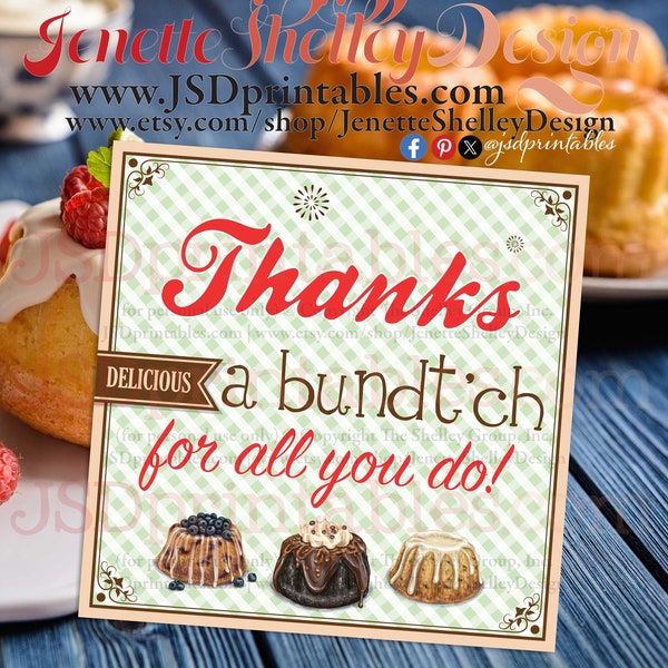 Thanks a Bundt - Etsy