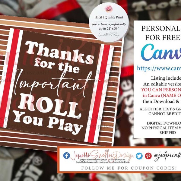 Tootsie Roll Tags - Etsy