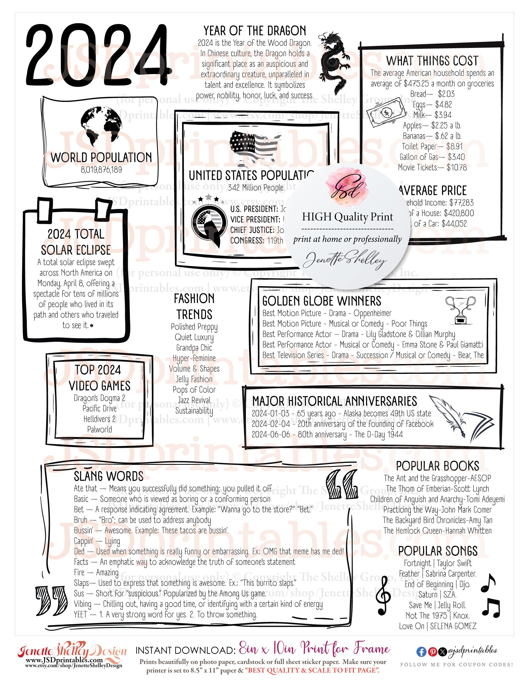 2024 Graduation in the News High School Graduation Party Decoration for ...