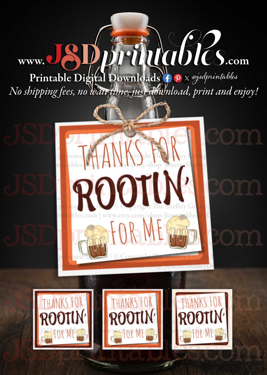 Root Beer Gift Tags for Soda Tags for Office Gifts for Soda, Root Beer ...