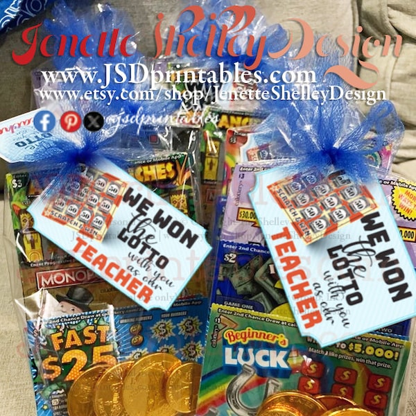 Teacher Appreciation Lottery - Etsy