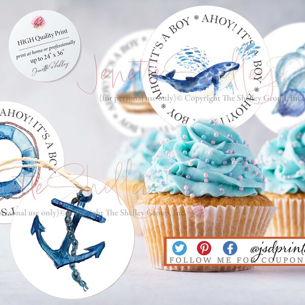 Nautical Gift Tags - Etsy