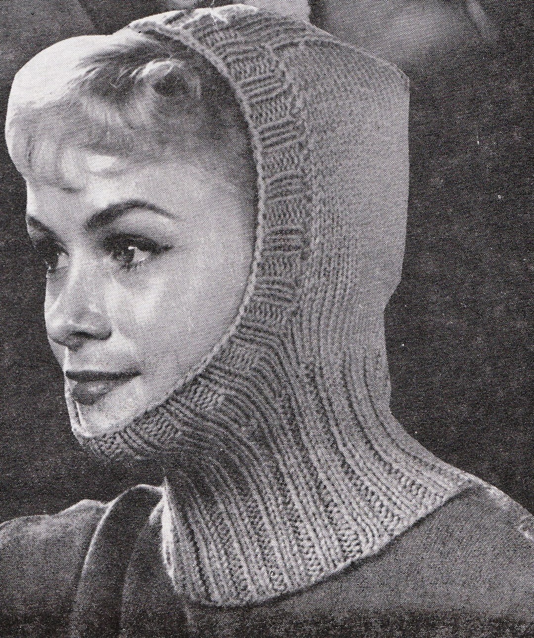 PATTERN Knit Womens Balaclava 1960's Vintage PDF PATTERN - Etsy