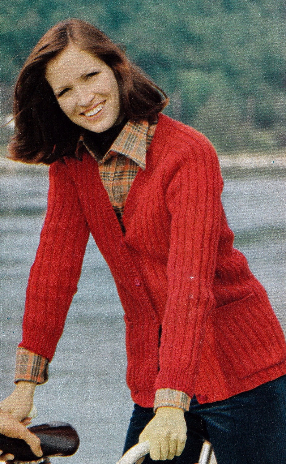 PATTERN Knit Womens Cardigan 1970's Vintage PDF PATTERN - Etsy