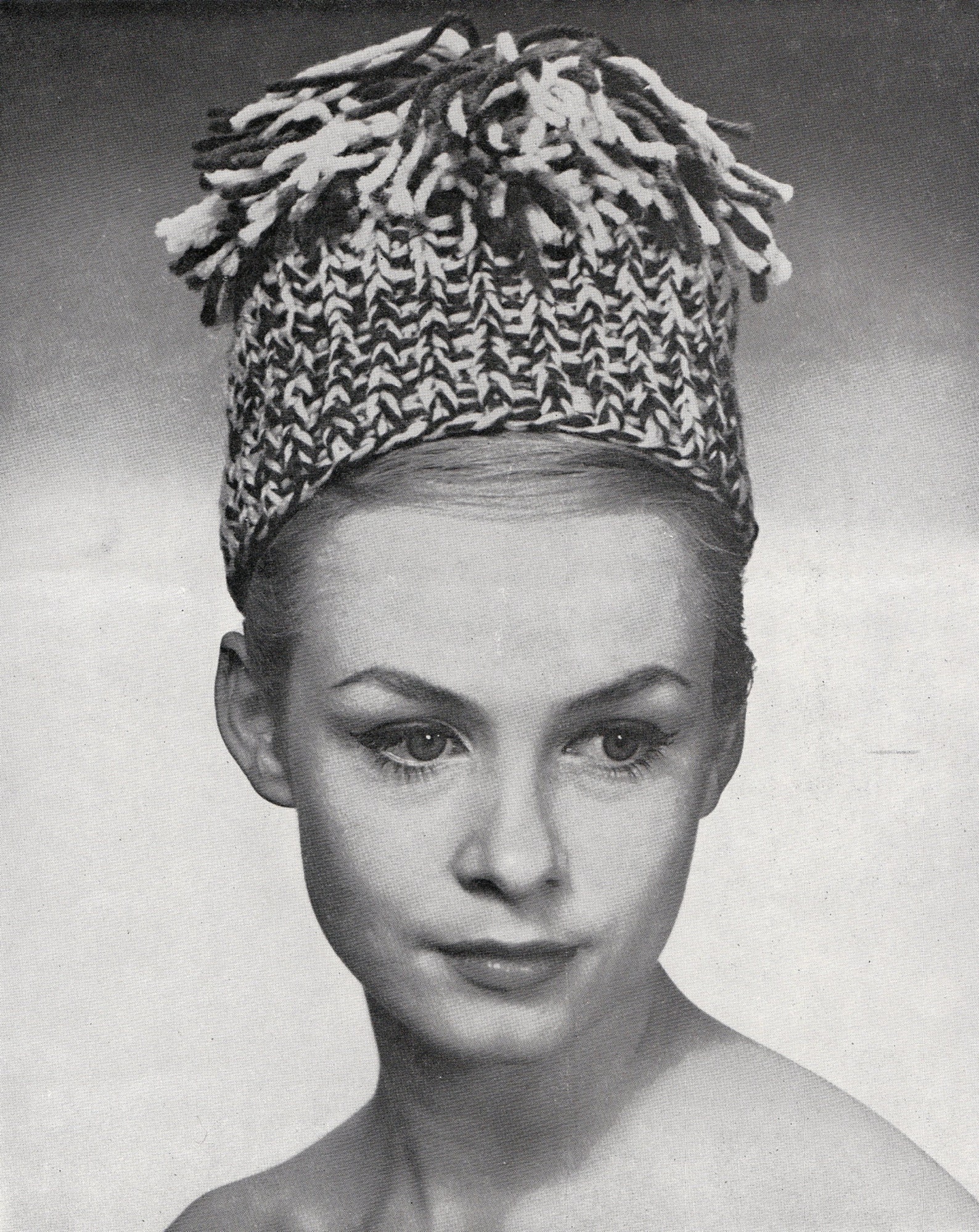 PATTERN Knit Womens Pillbox Hat With Tassel Vintage PDF PATTERN - Etsy