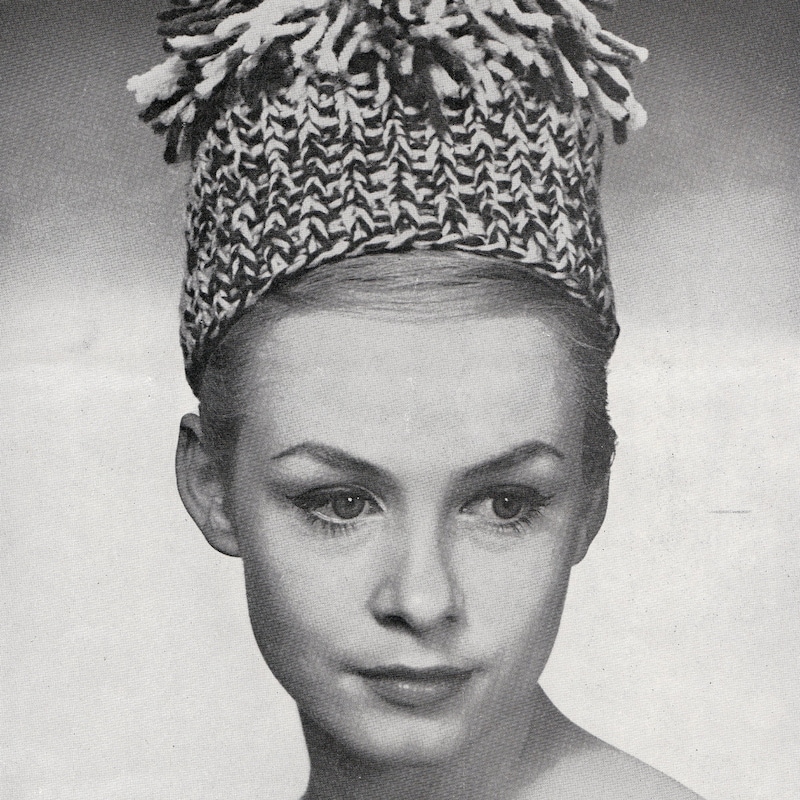 Knit Pillbox Hat - Etsy