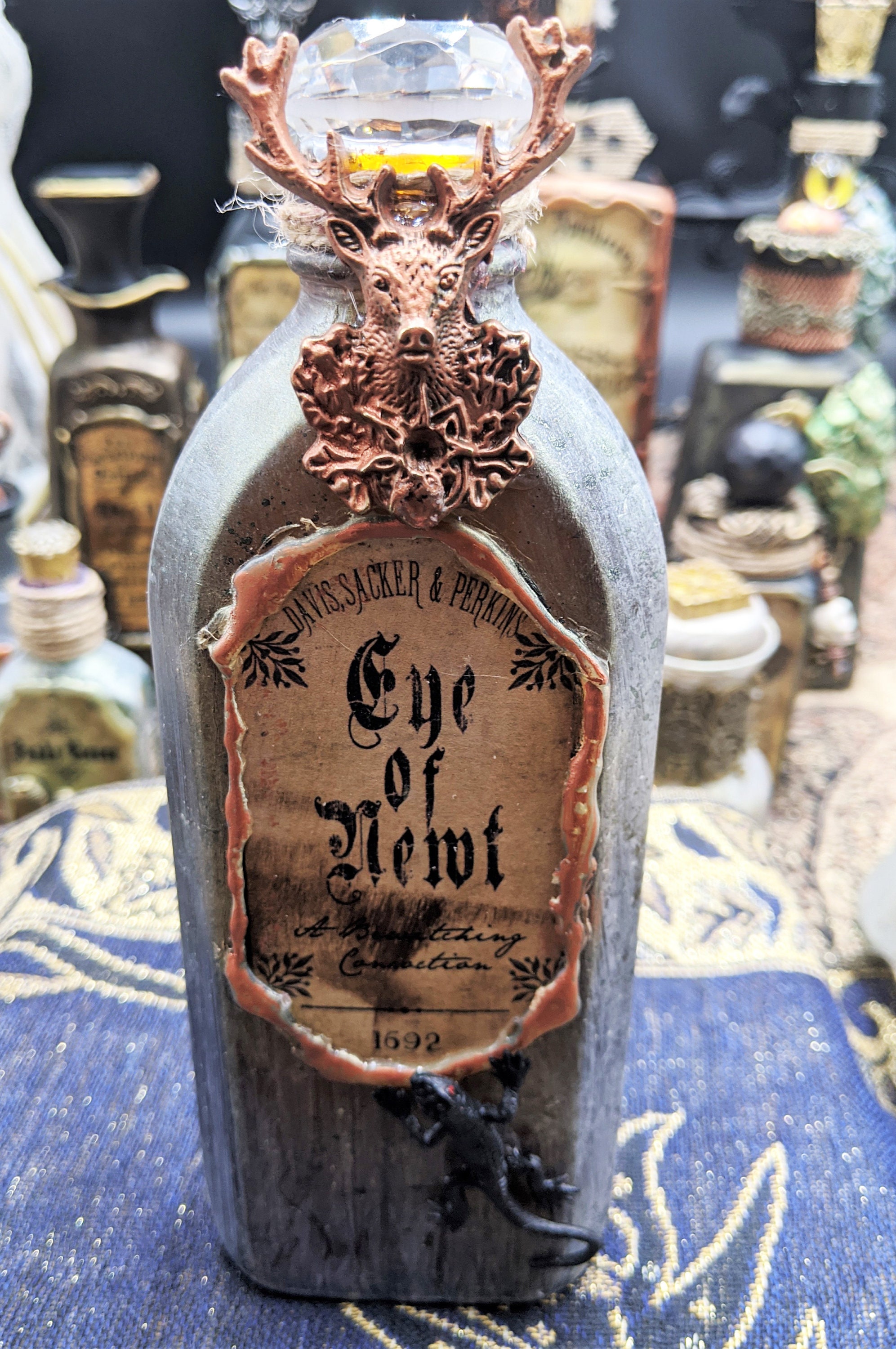 Potion bottle potion jar apothecary jar Halloween potion | Etsy