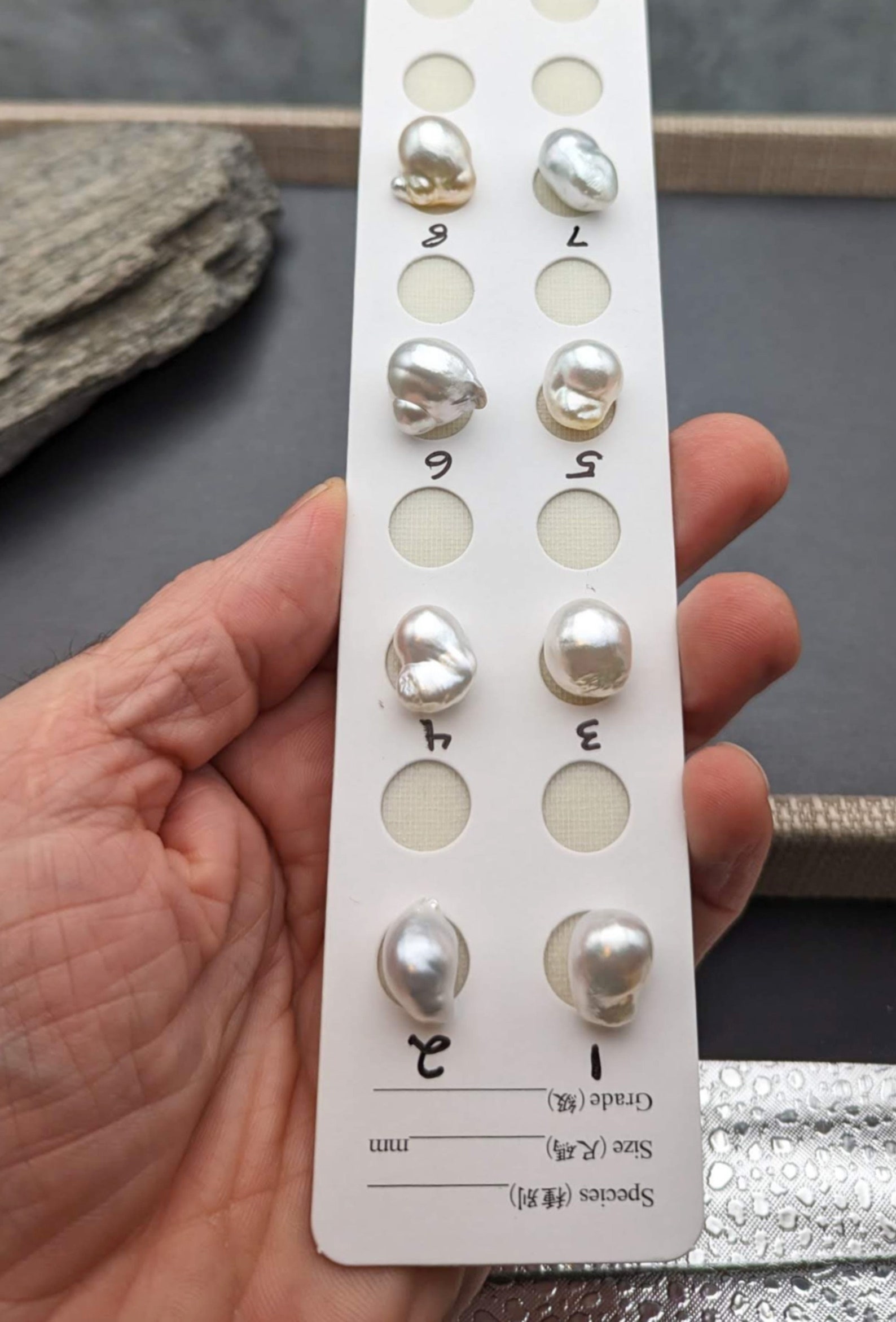 Large Loose Pearls- South Sea Loose Cultured Saltwater Baroque Pearls ...