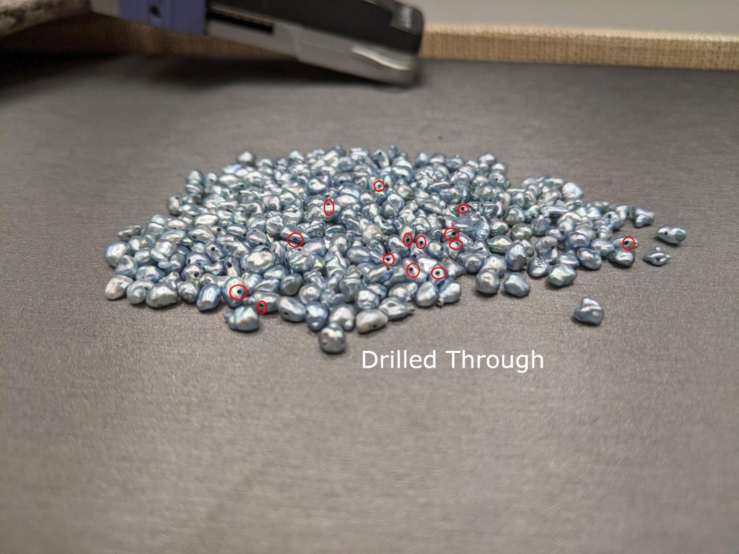 Keshi Pearls - Japanese Akoya Saltwater Loose Keshi Pearls 40 Piece Lot ...