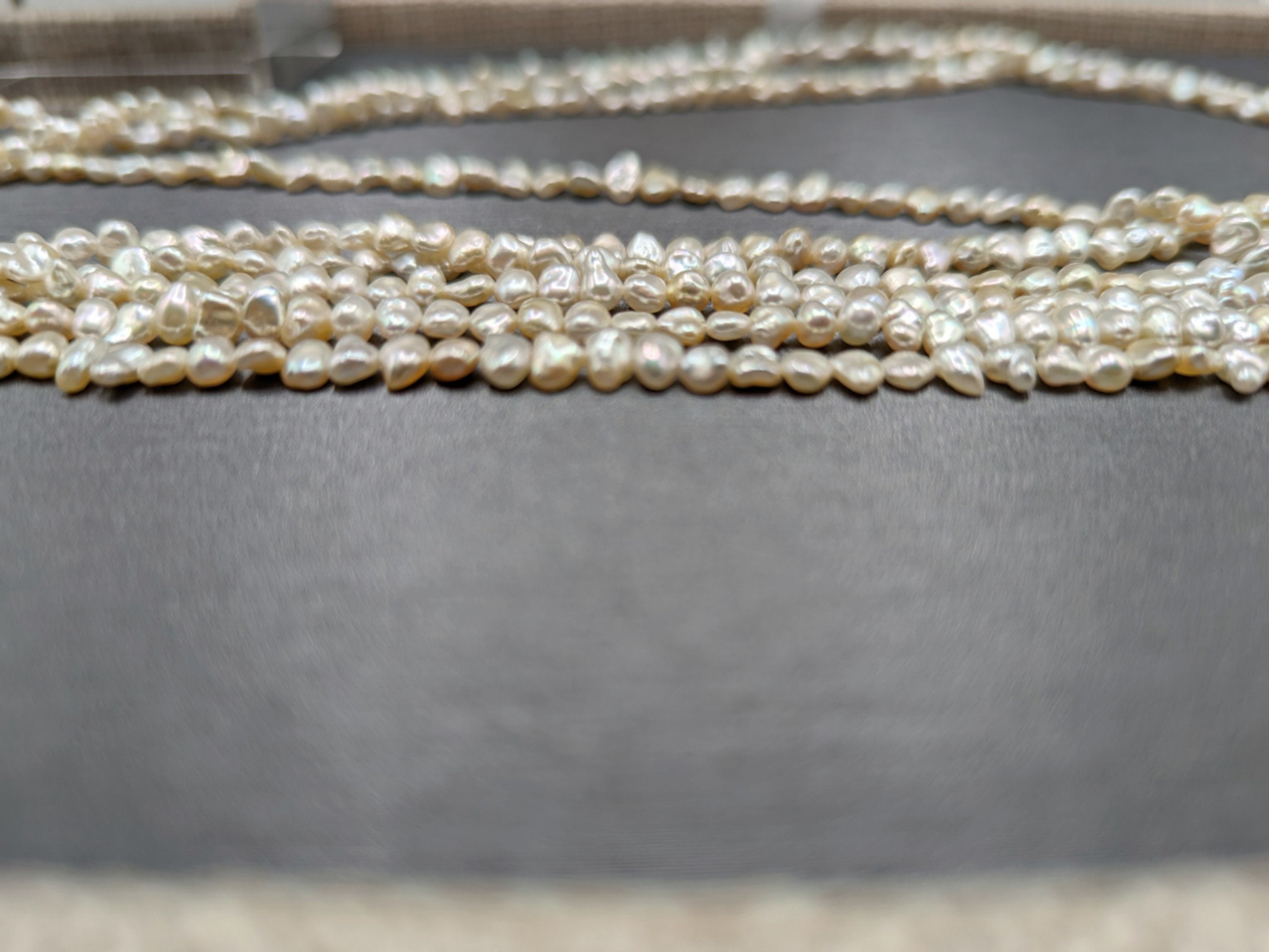 Keshi Pearls - Natural Color Japanese Akoya Saltwater Keshi ...