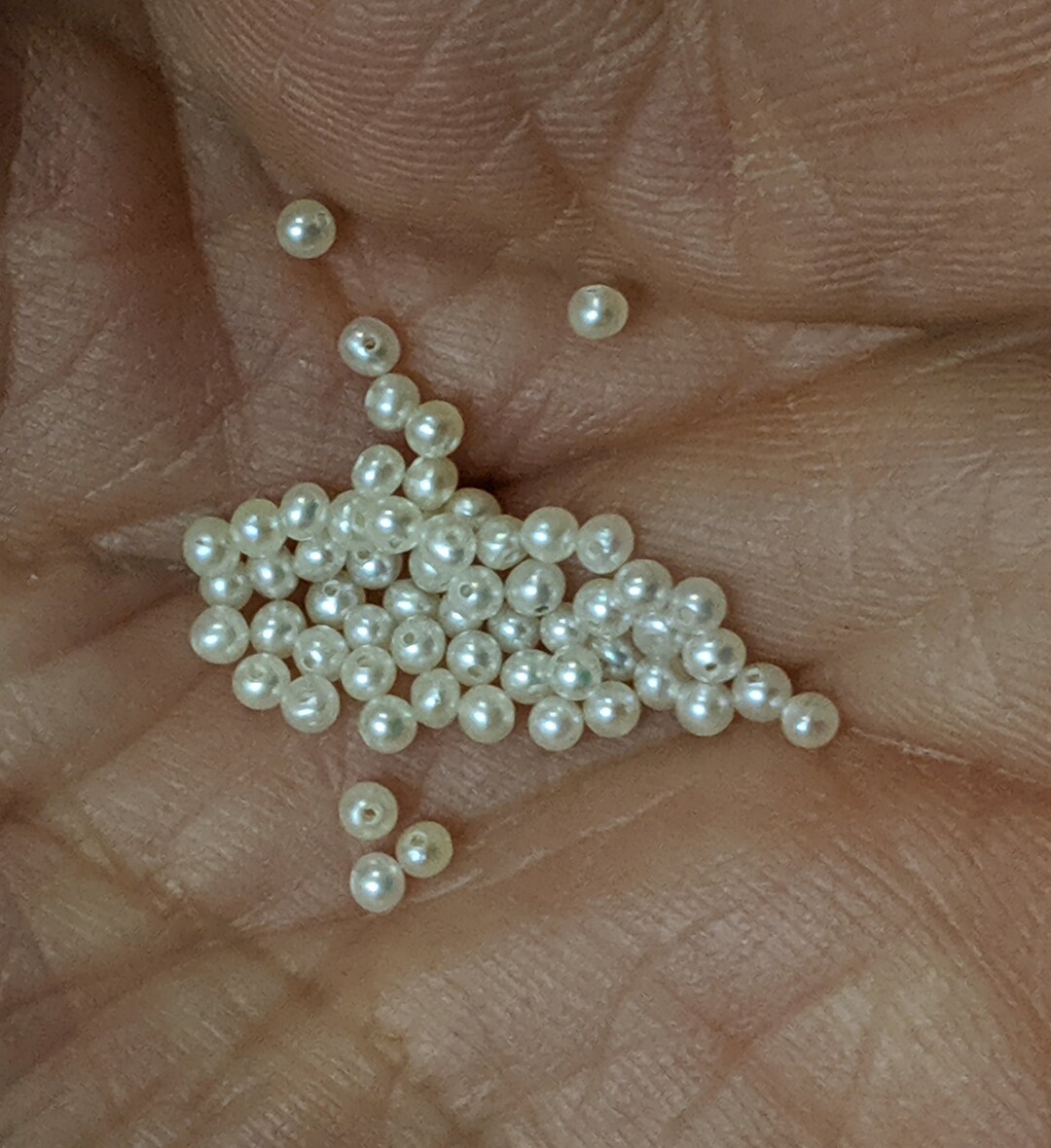 1.1-1.3 Mm Smallest Pearls in the World - Loose White Fully Drilled ...