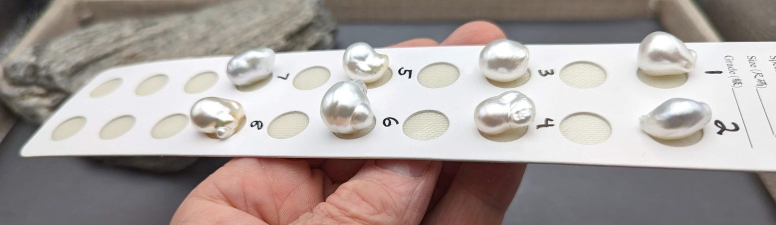Large Loose Pearls- South Sea Loose Cultured Saltwater Baroque Pearls ...