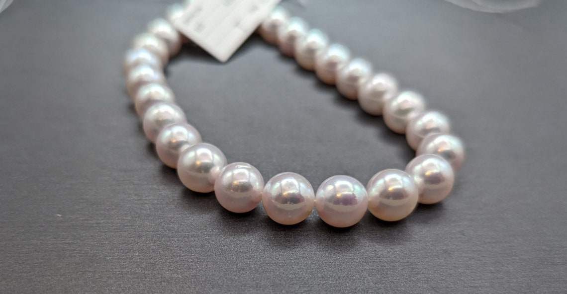 Very Large Japanese Cultured Pearls - Akoya Pearls - Japanese Saltwater ...