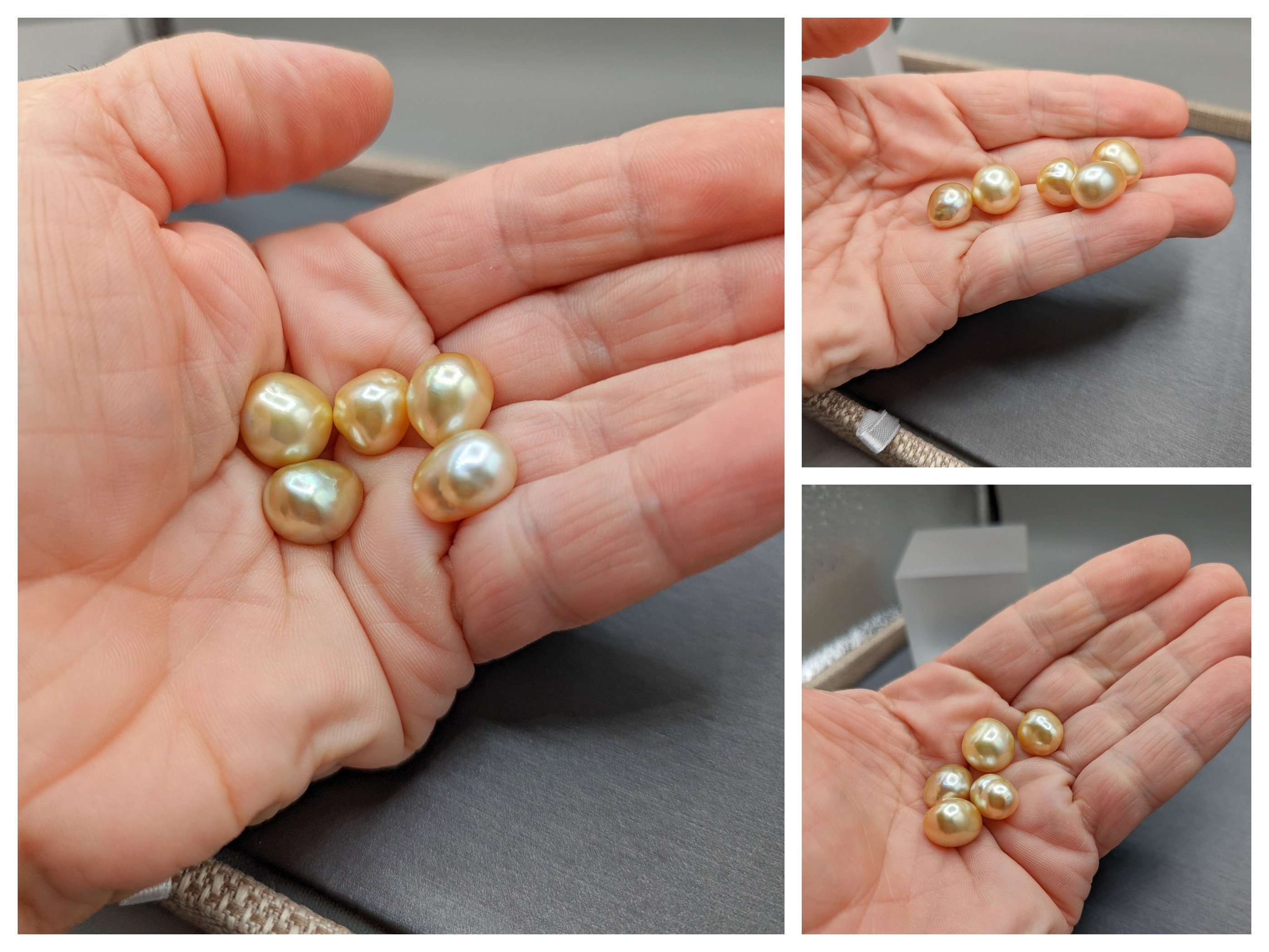 Salt Water Baroque Pearls