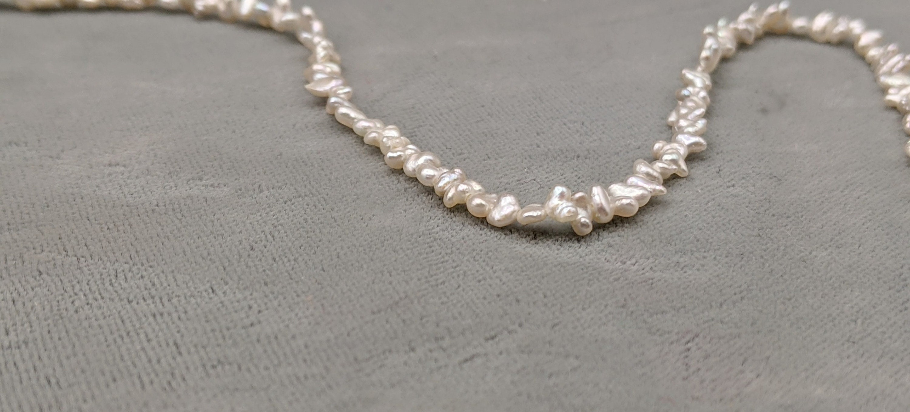 Keshi Japanese Akoya Keshi Pearls Natural Color Baroque | Etsy