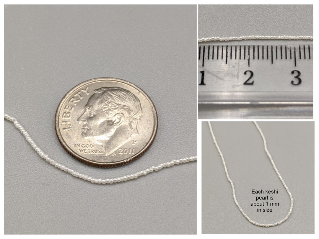 Smallest Pearls in the World Japanese Akoya Keshi Seed Pearls 1 Mm or ...